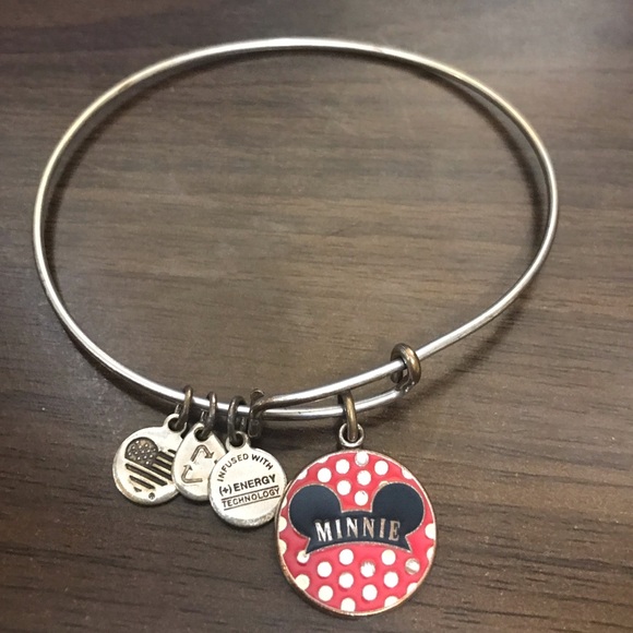 Alex and Ani | Jewelry | Alex And Ani Minnie Silver Bracelet | Poshmark